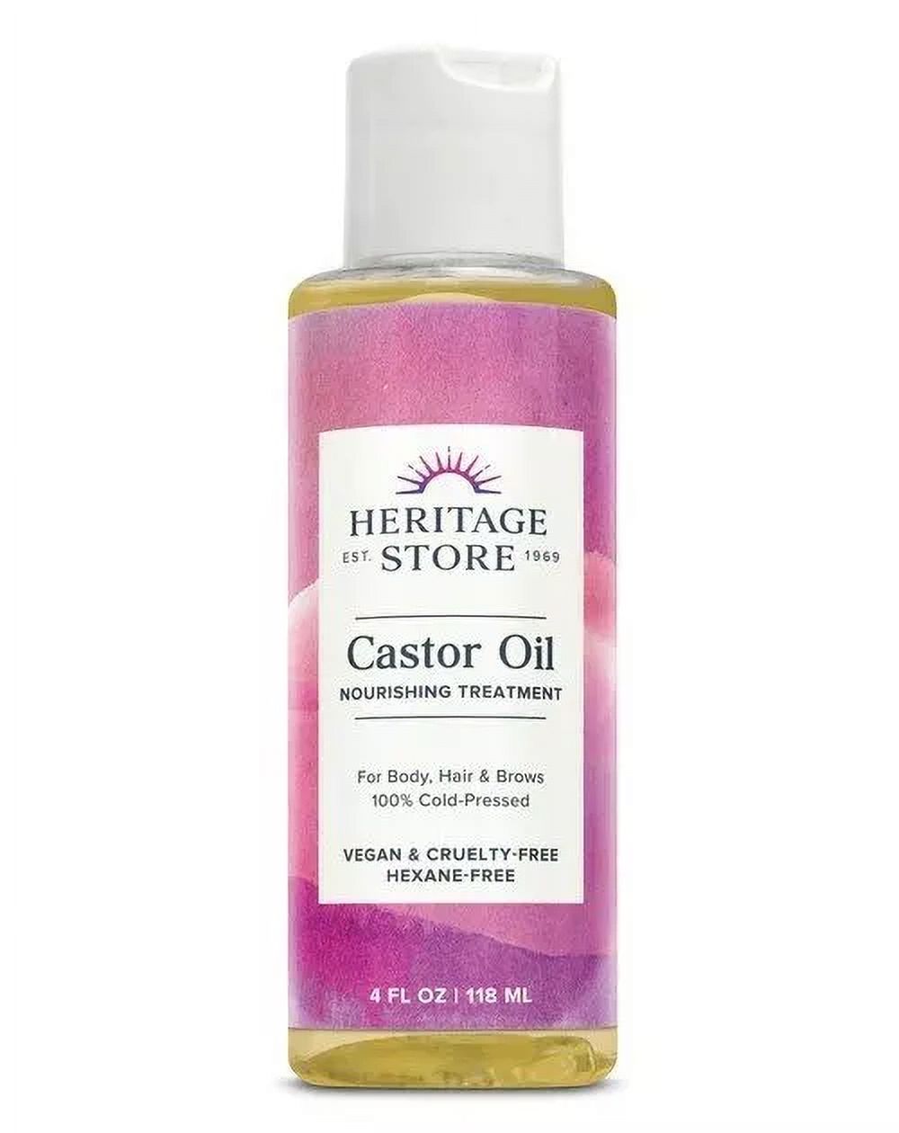 Vitar Life Heritage Store Castor Oil-Palma Christi 4 oz Liquid ...