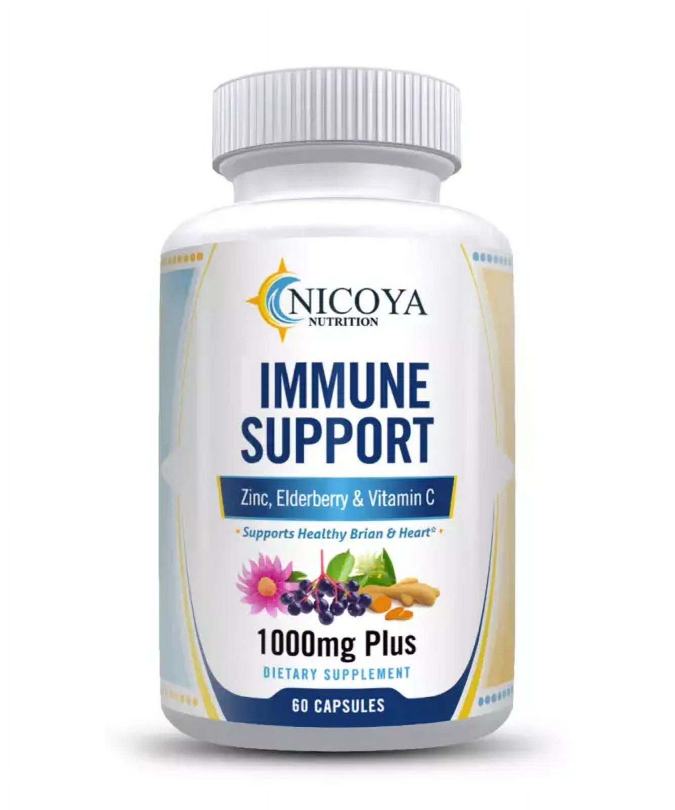 Vitar Life Immune Support 12 in 1 Viral Defense Formula, Antioxidants ...