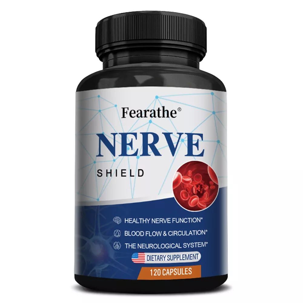 Vitar Life NERVE SHiELD HEALTHY NERVE FUNCTION,Advanced Nerve Formula ...