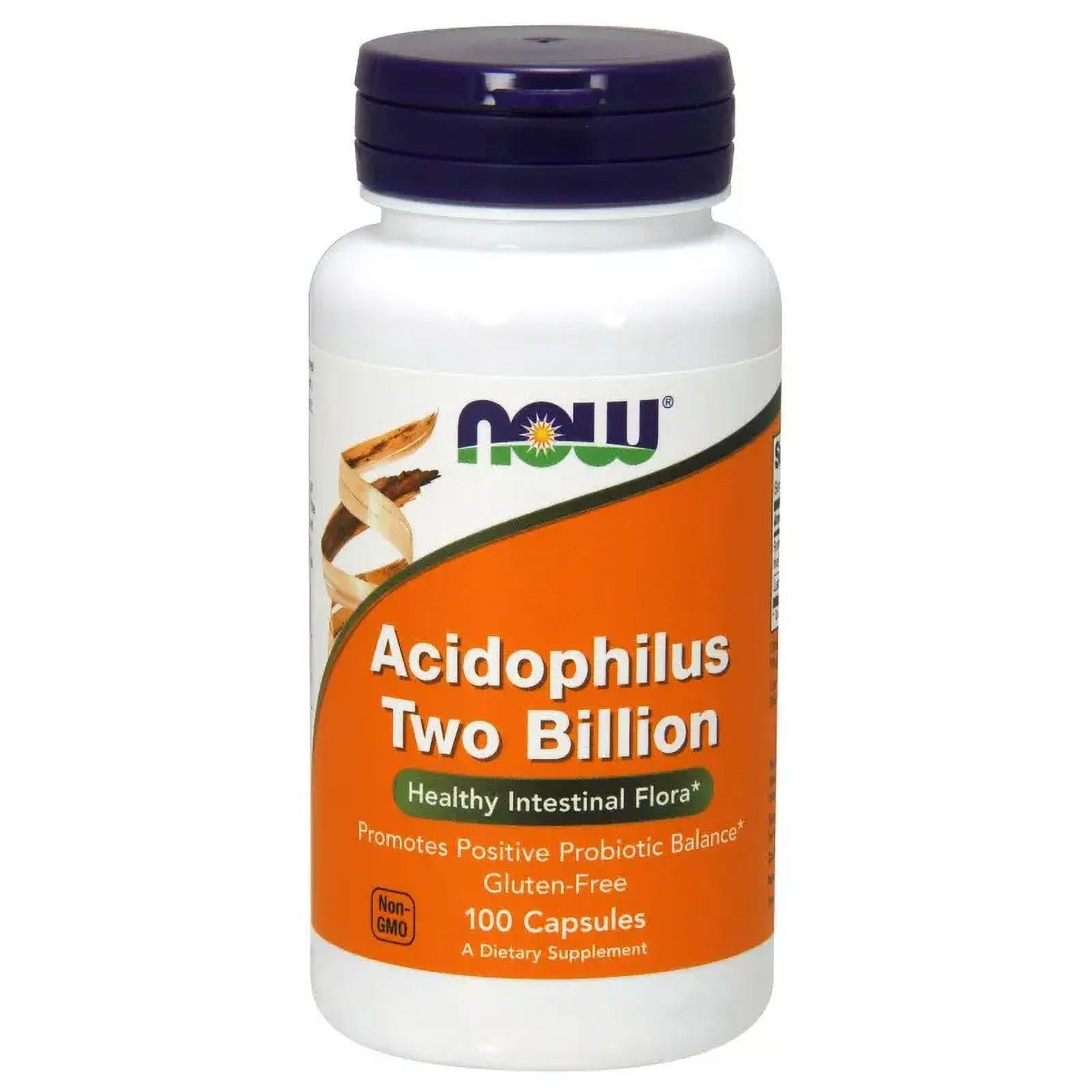 Vitar Life NOW Foods Acidophilus Two Billion, 100 Veg Capsules ...