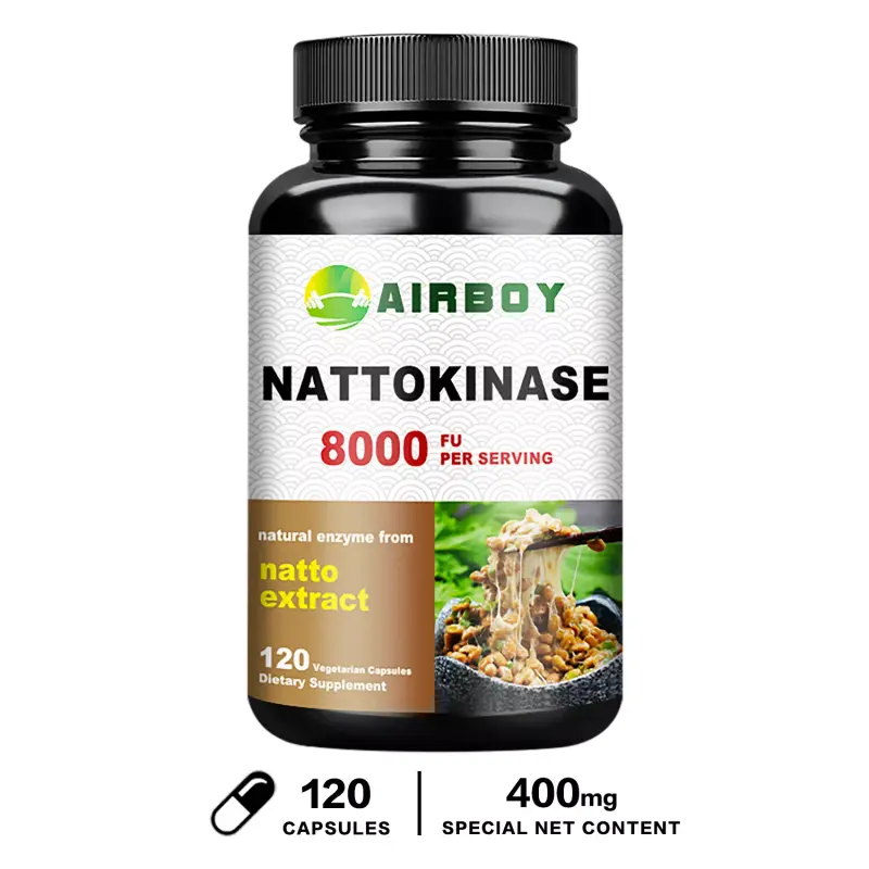 Vitar Life Nattokinase Capsules 8,000 FU-Circulatory Support, Heart ...