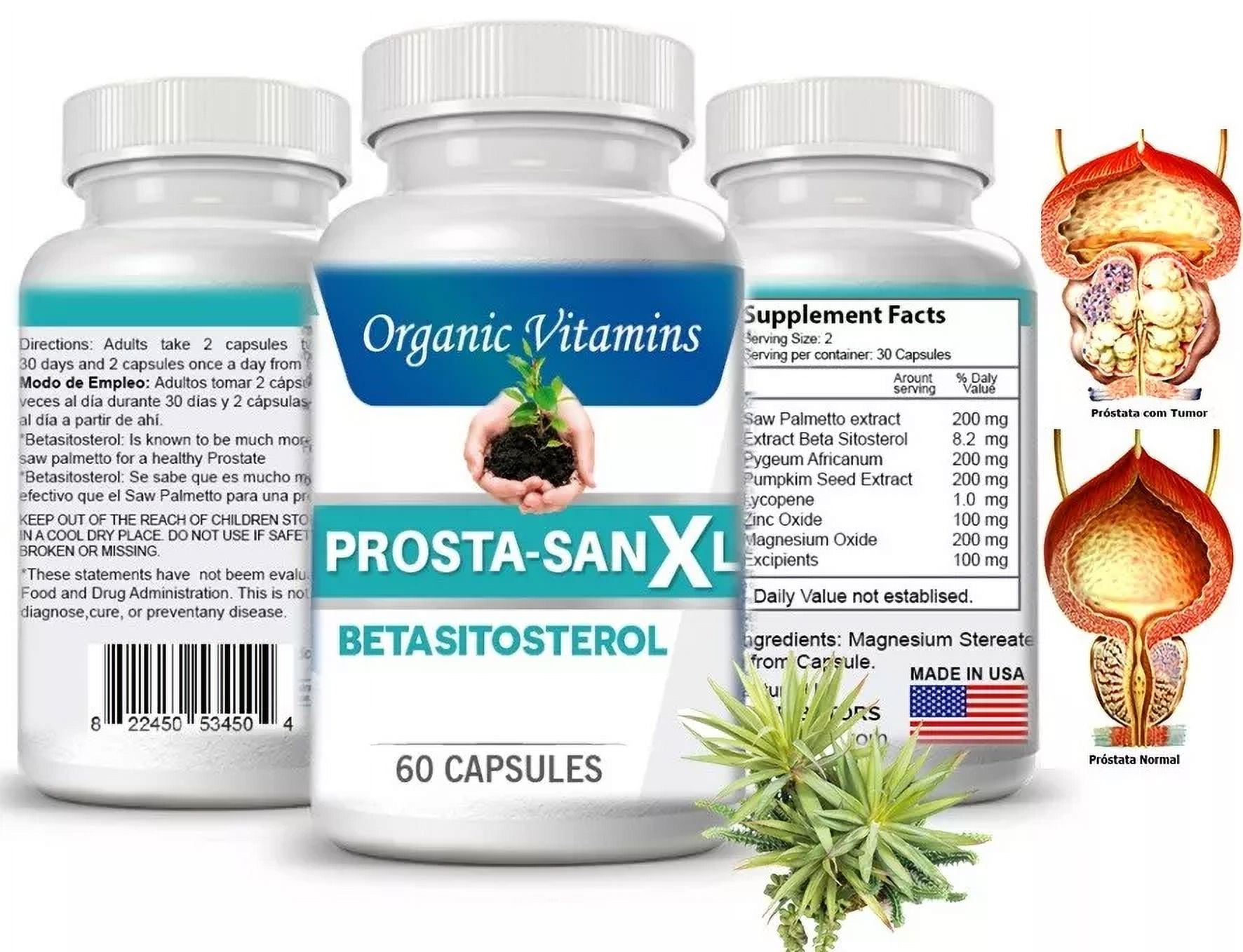 Vitar Life Prosta Sana Natural capsules for the main support Prostate ...