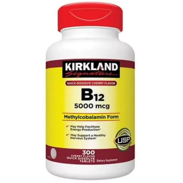 Vitar Life Signature Quick Dissolve Vitamin B12 5000 mcg, 300 Tablets ...