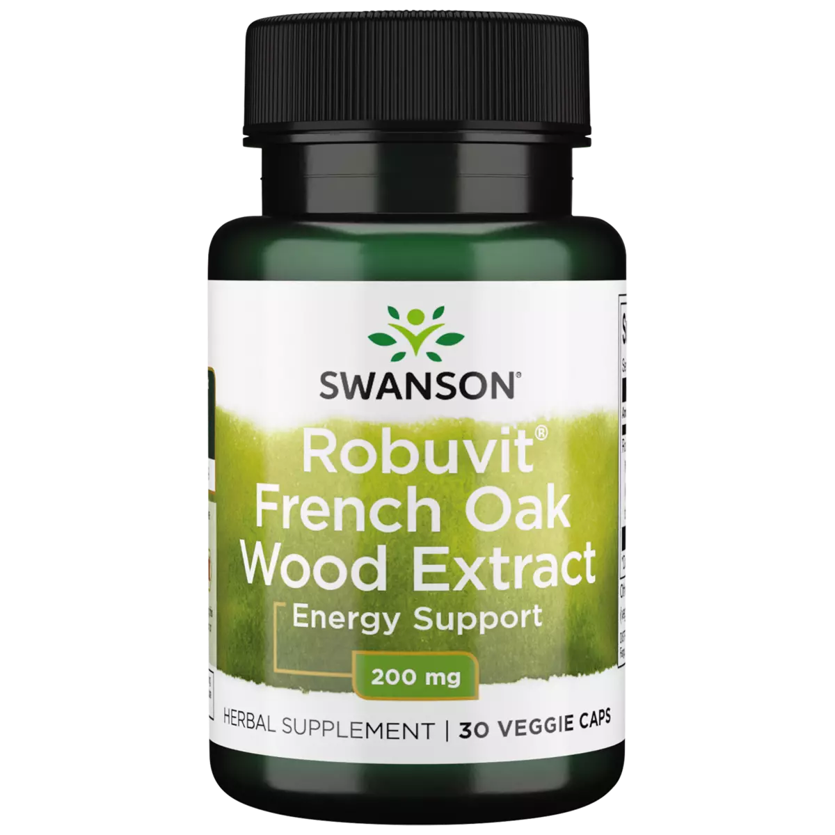 Vitar Life Swanson Robuvit French Oak Wood Extract 200 mg 30 Veggie ...