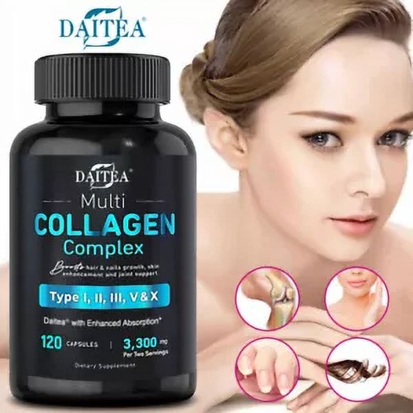 Vitar Life collagen supplement-Supports Nourish Hair, Skin, Nails&joint ...
