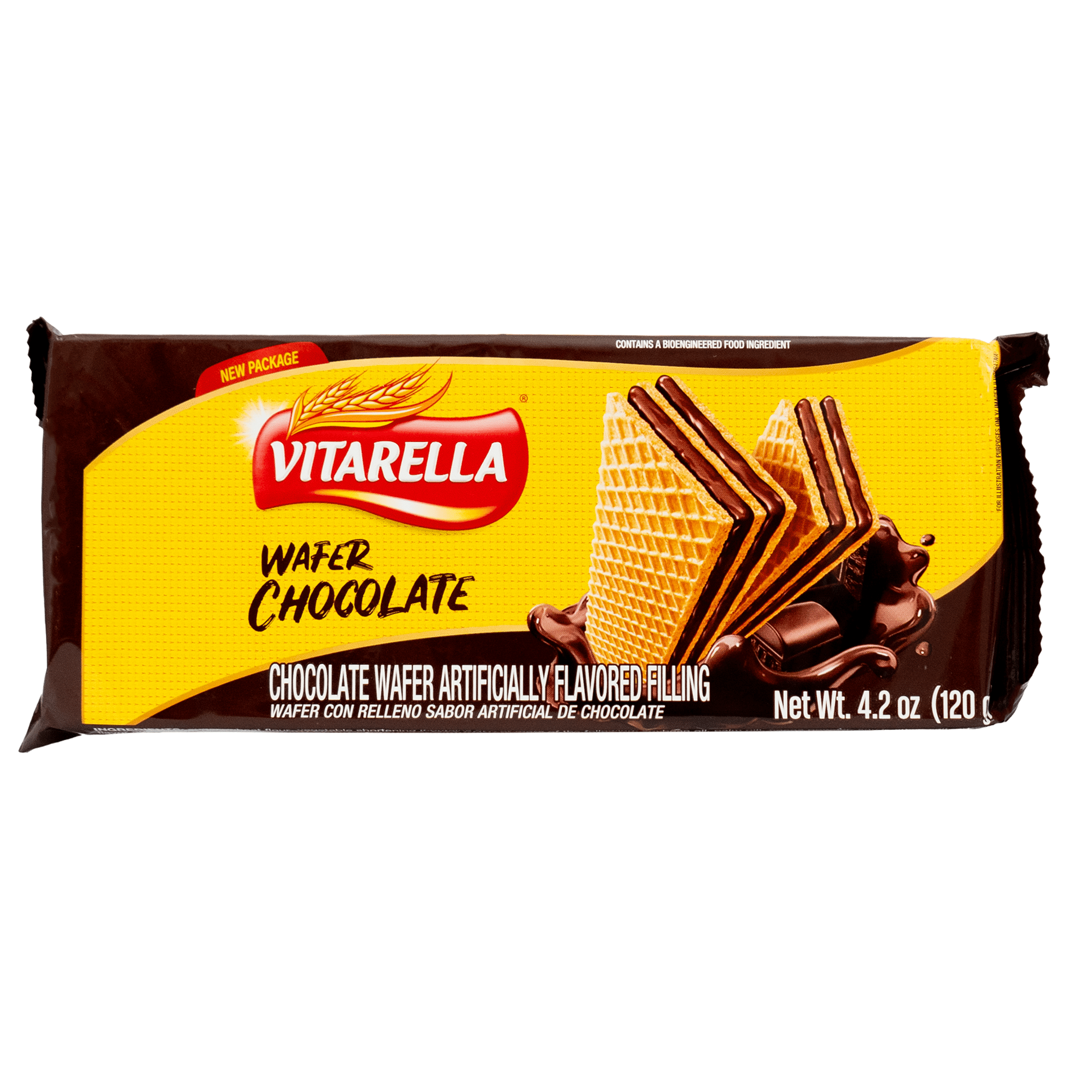 Vitarella Baked Wafer Chocolate Cookies, 80g, Shelf Stable, Plastic Bag ...