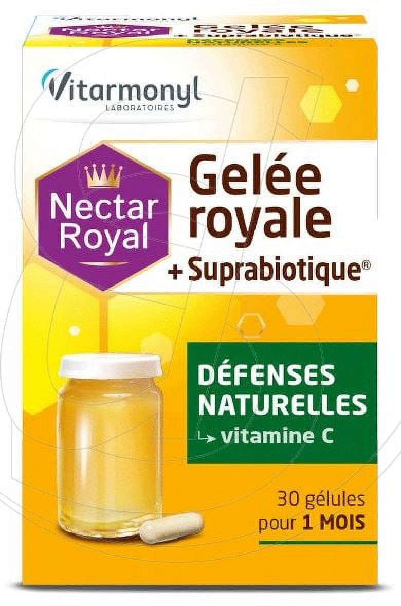 Vitarmonyl Nectar Royale Royal Jelly + Suprabiotic 30 capsules ...