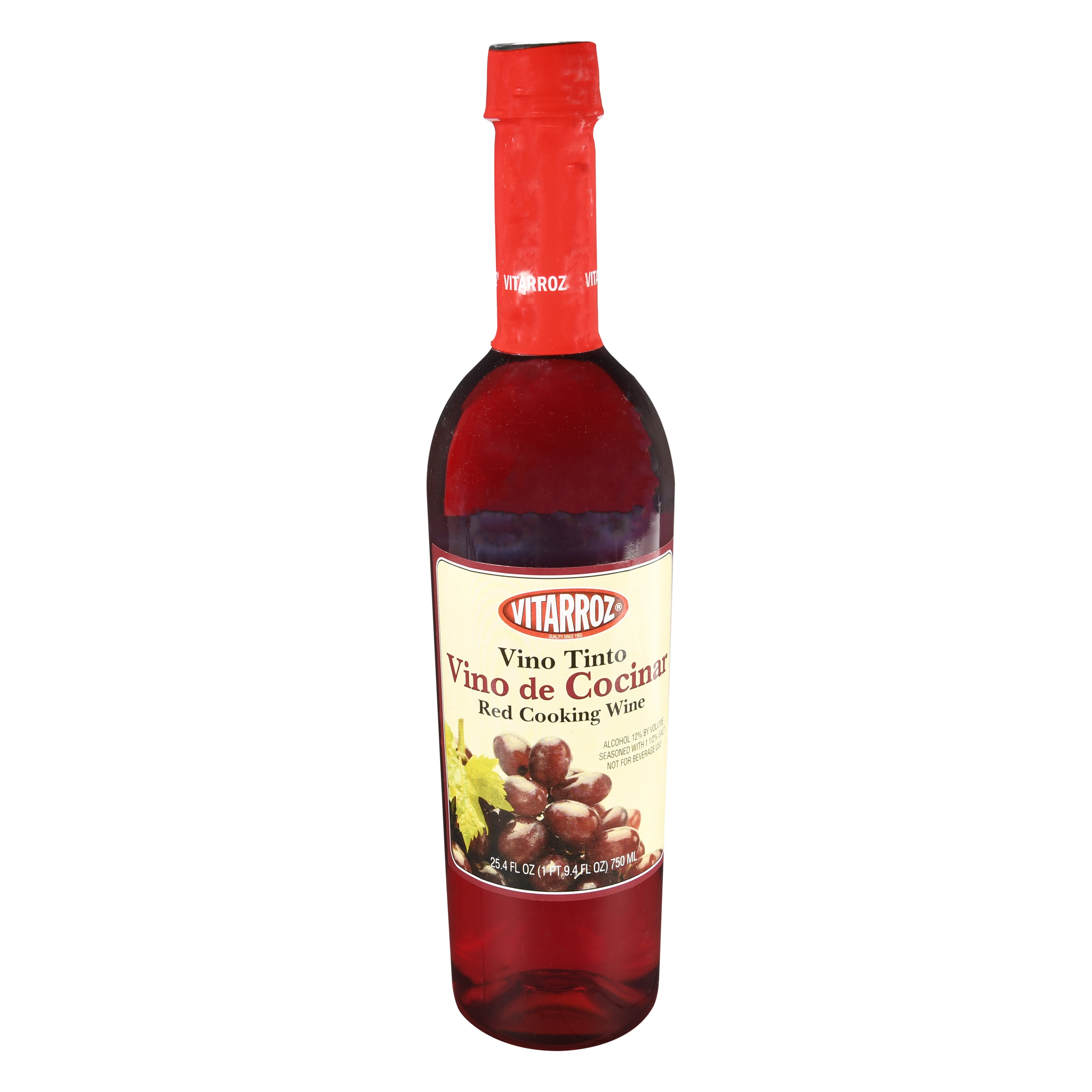 Vitarroz Red Cooking Wine 25.4 Oz - Walmart.com