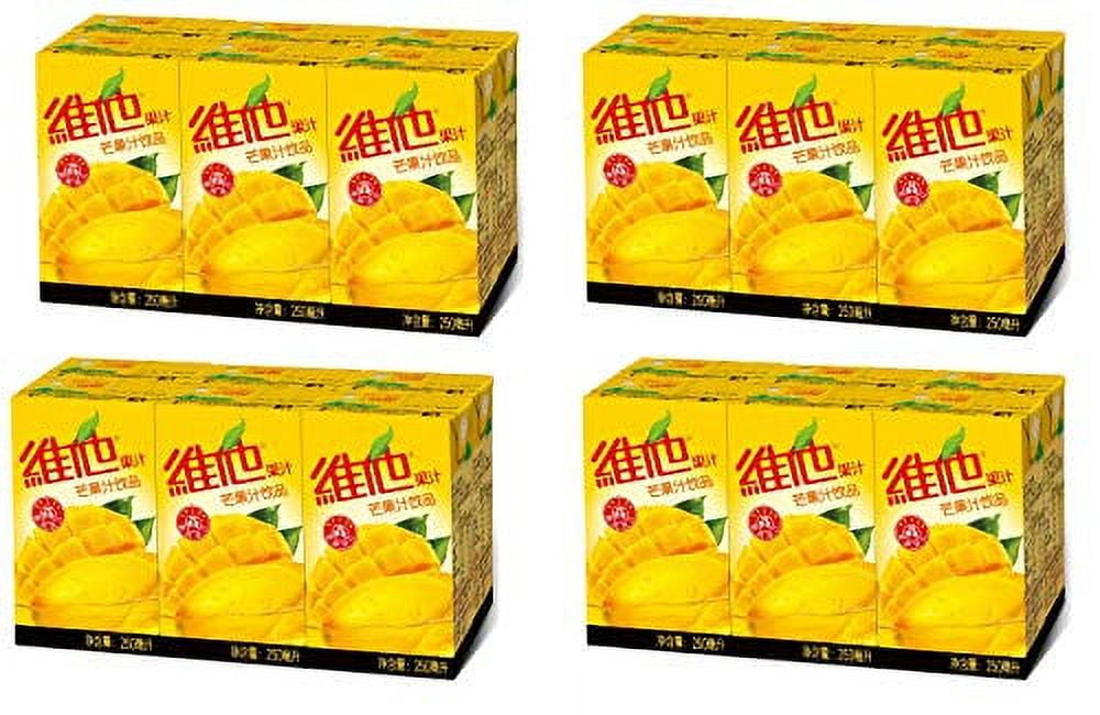 Vitasoy Vita Juice Drink, Mango Flavor, 8.45oz (Pack of 24) - Walmart.com