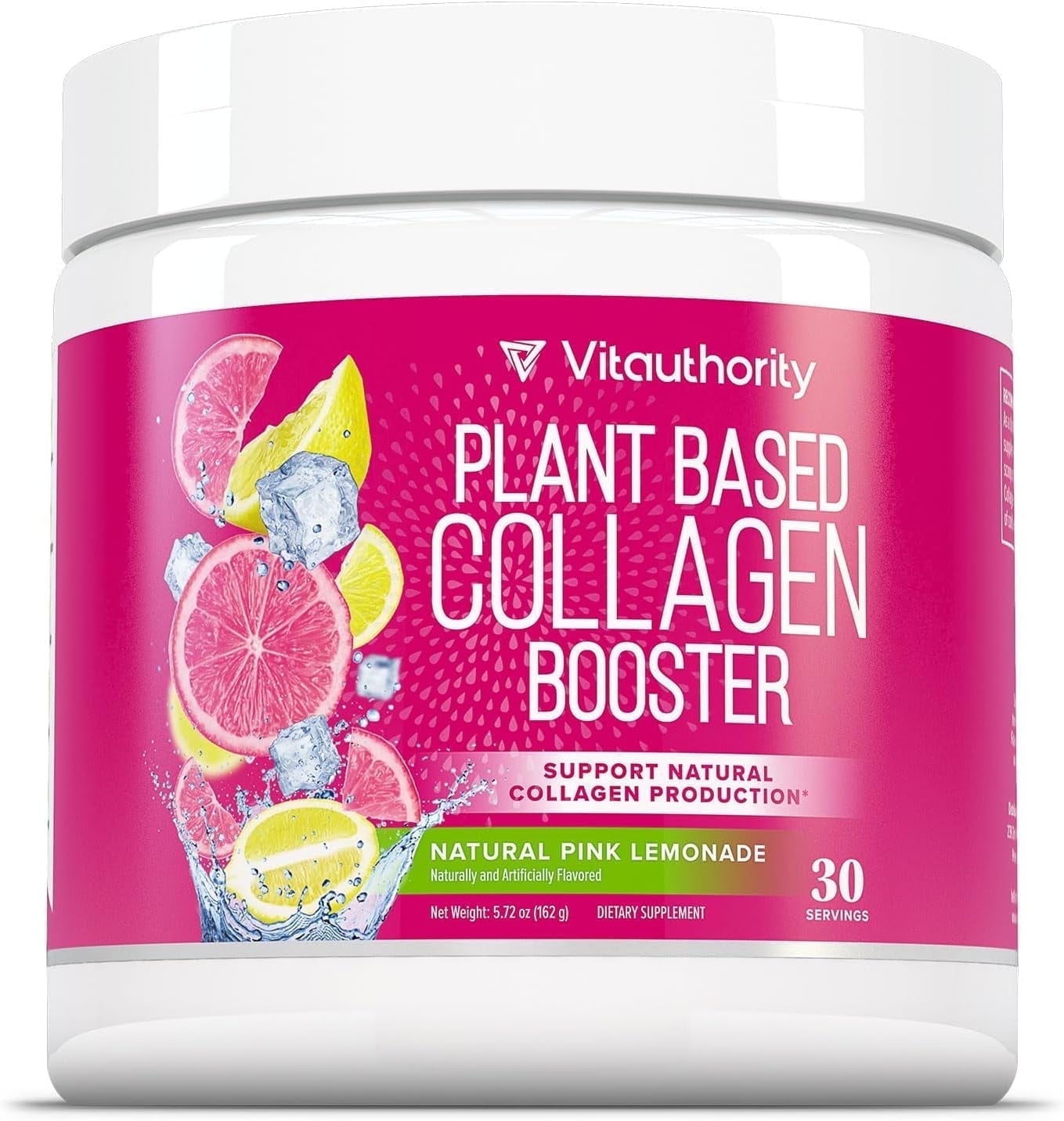 Vitauthority Plant-Based Vegan Collagen Powder with Superfoods ...