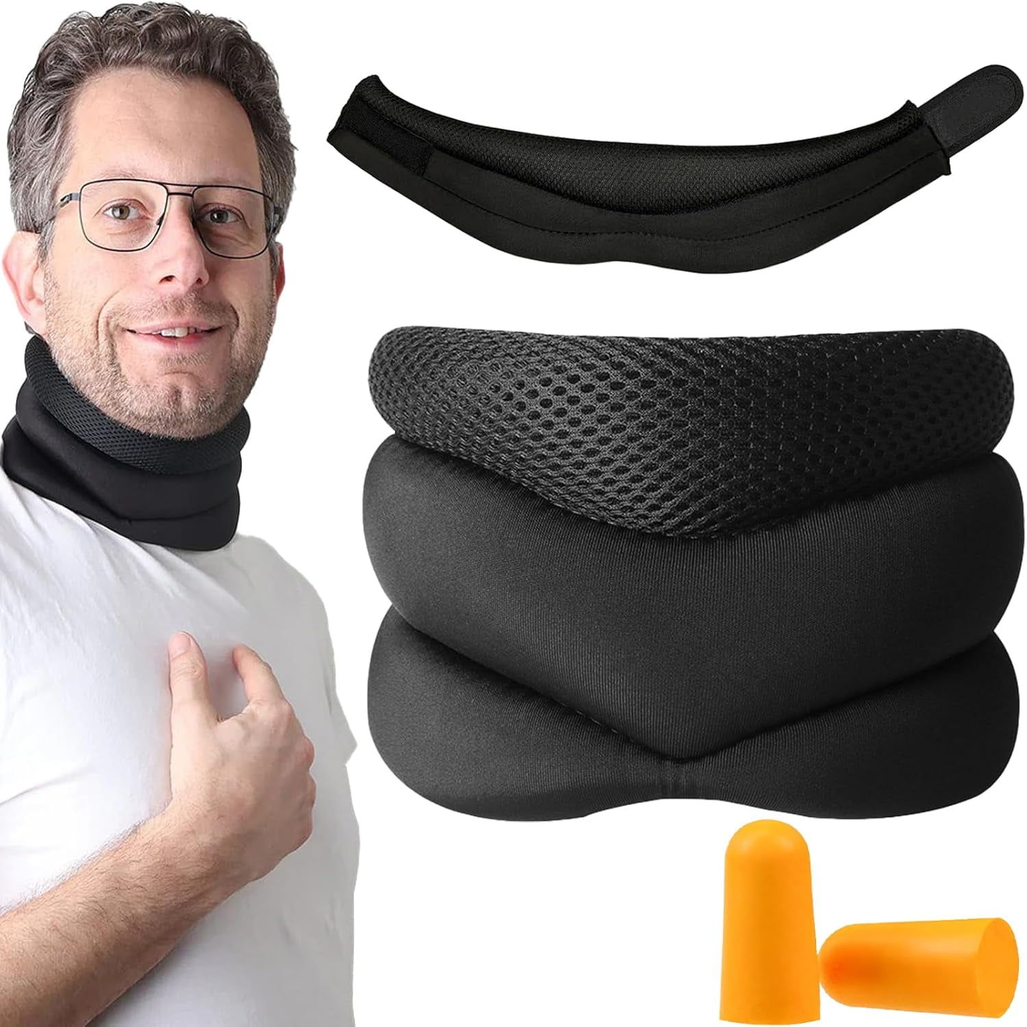 Vitavix Neck Support for Snoring, Necksupport - Never Snore Again, Neck ...