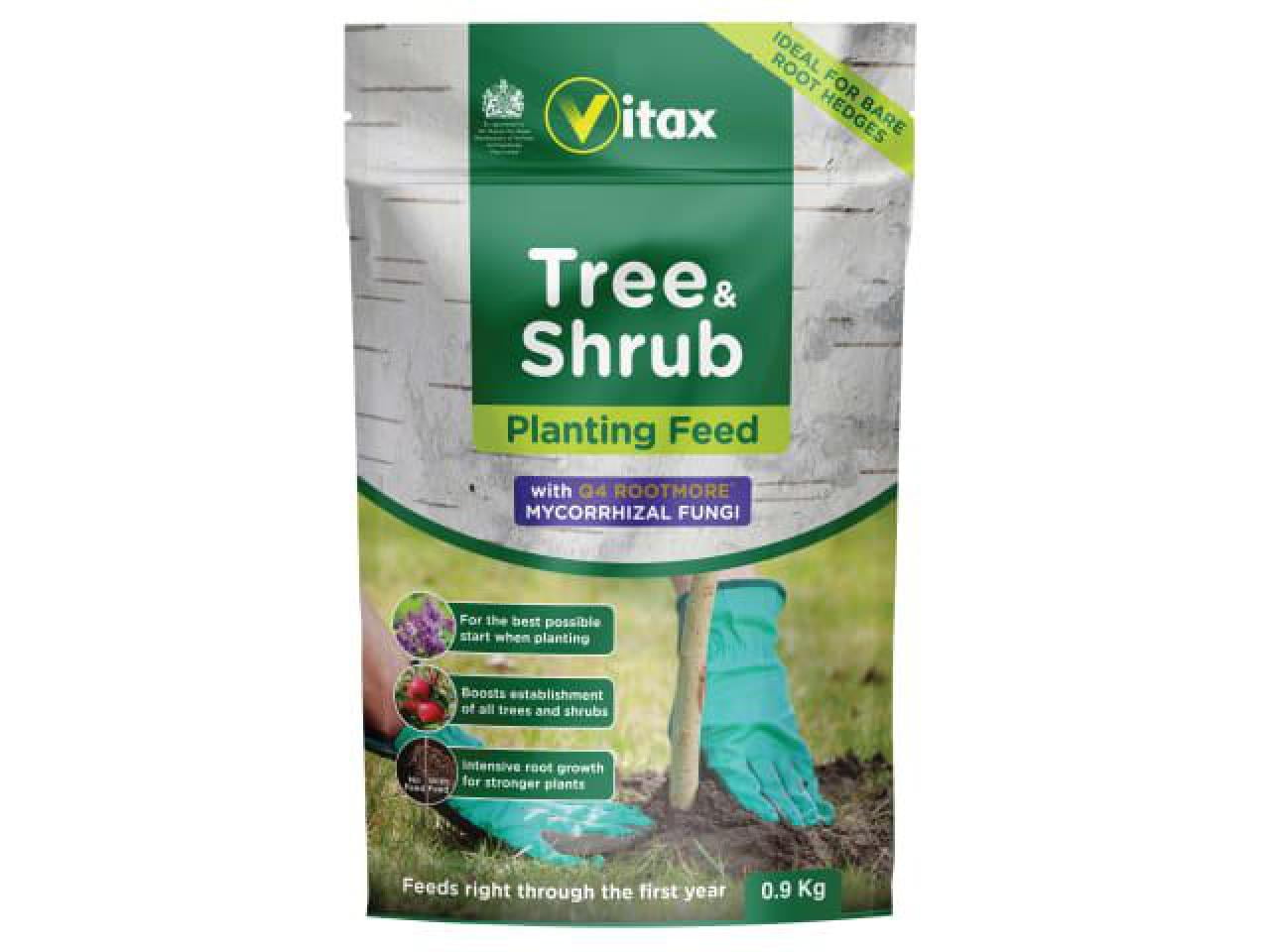 Vitax - Tree & Shrub Planting Feed 0.9kg Pouch - Walmart.com