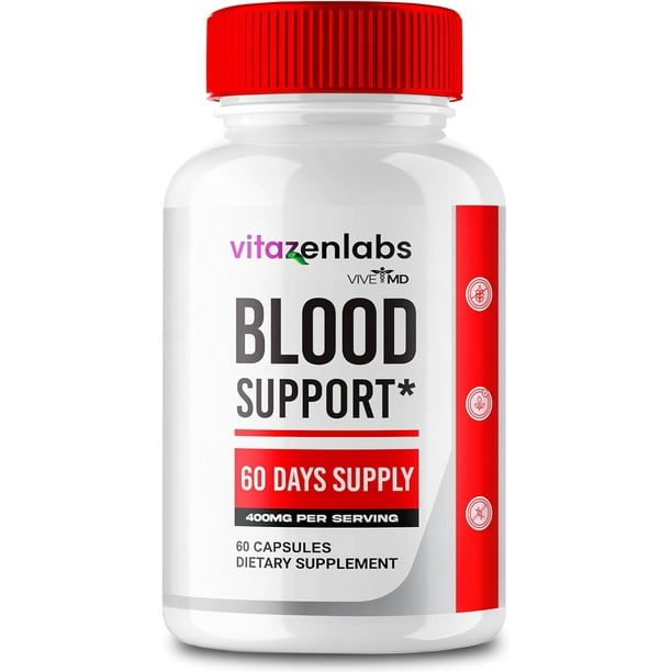 Vitazenlabs Blood Support Plus (60 Capsules) - Walmart Business Supplies
