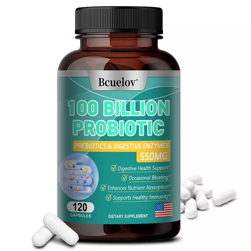 Vitazens 102 Billion Probiotic CFUs Potency Capsules NOW ULTIMATE FLORA ...