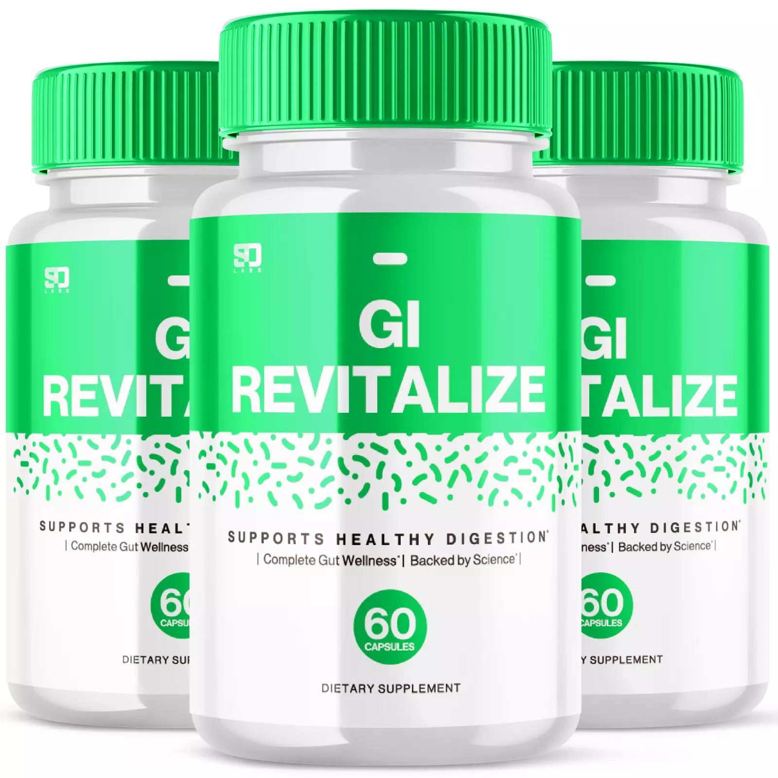 Vitazens (3 Pack) GI Revitalize Capsules, GI Revitalize Digestion ...