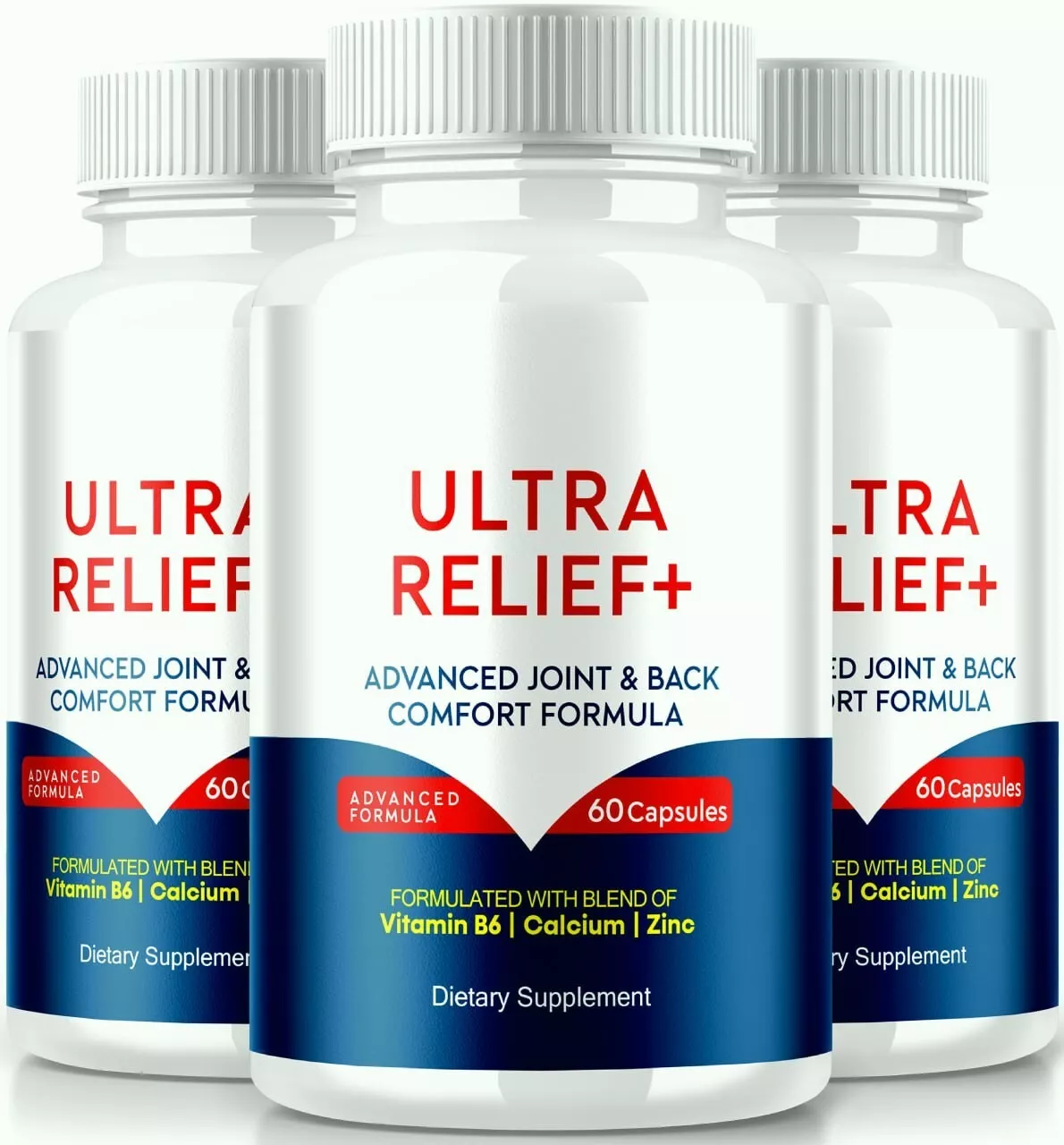 Vitazens (3 Pack) Ultra Relief+ Pills, Ultra Relief Plus for Advanced ...