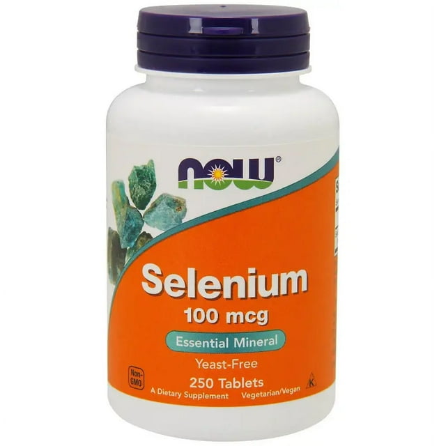 Vitazens NOW Foods Selenium, 100 mcg, 250 Tablets | # Catalogs DD13475 ...