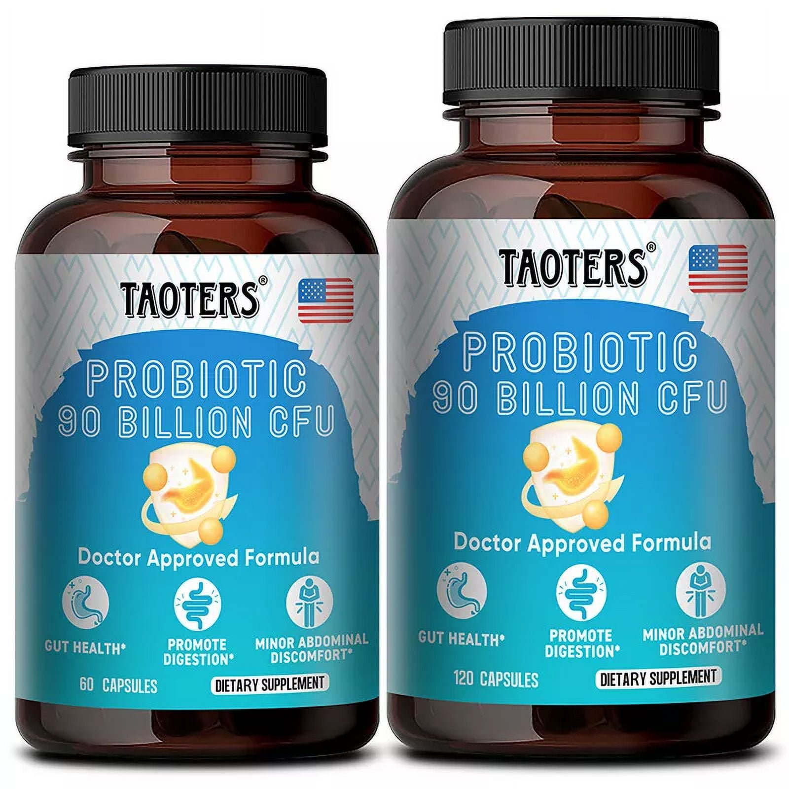 Vitazens Prebiotic & Probiotics 90 Billion CFU Constipation & Bloating ...