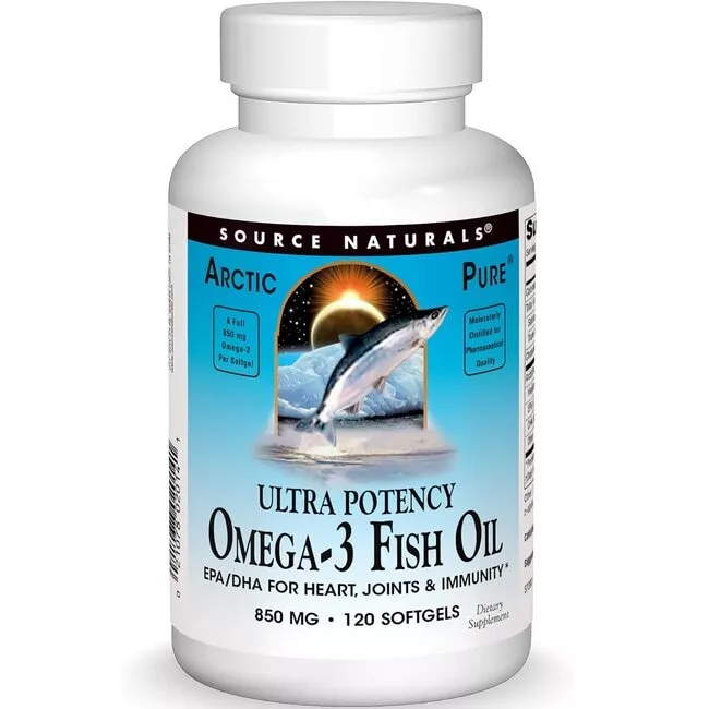 Vitazens Source Naturals Arcticpure Ultra Potency Omega-3 Fish Oil 850 ...