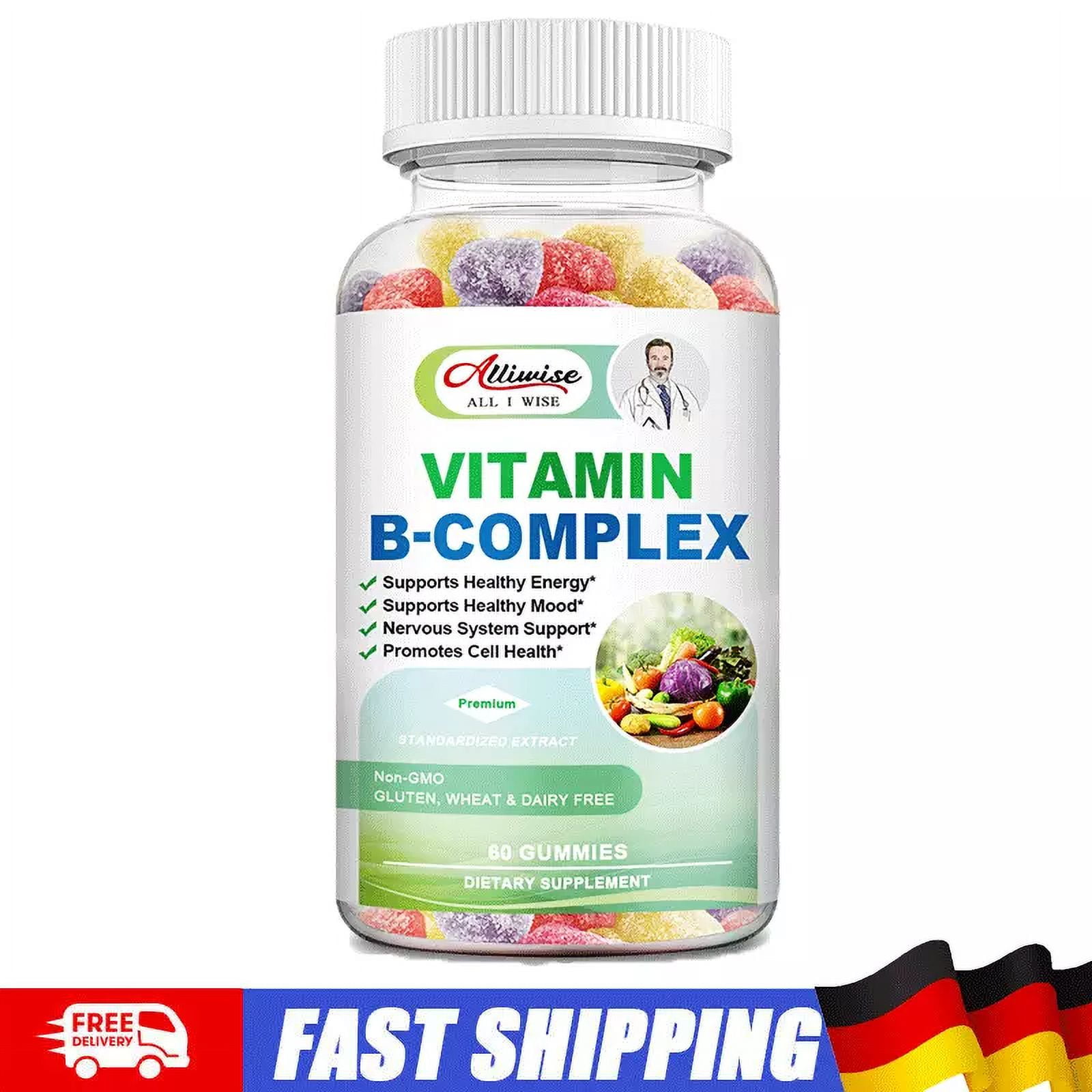 Vitazens Vitamin B Complex Gums - Super B Vitamins, Metabolism, Energy ...