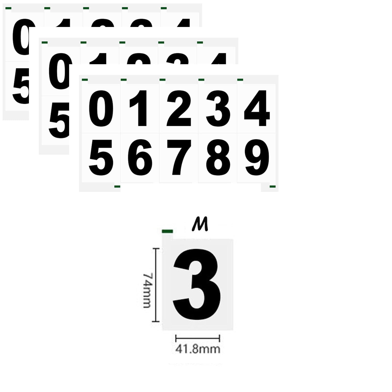 Vitdipy 3pc Nanofilm License Sticker – Reflective Invisible Digital ...