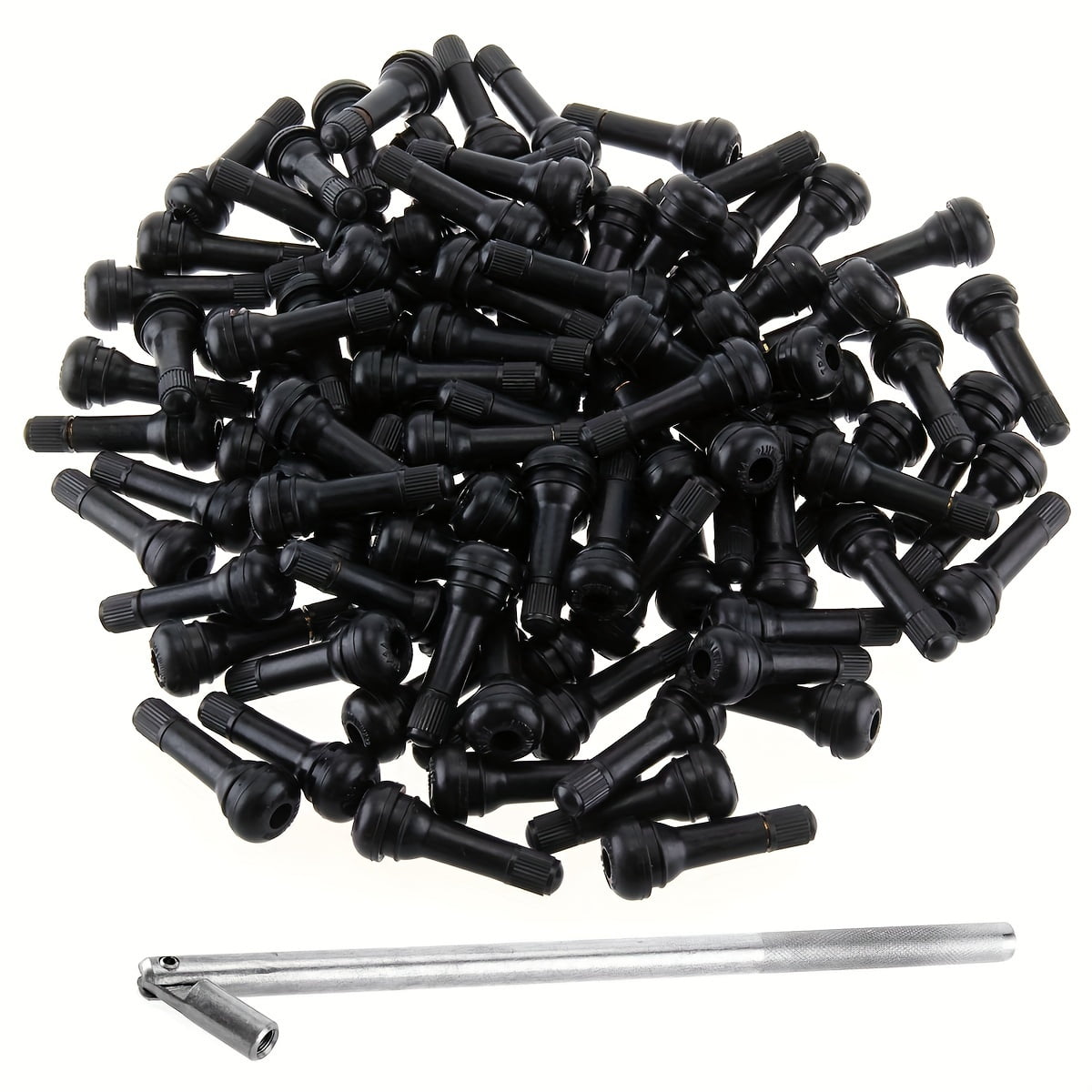 Vitdipy Durable Premium 100pcs TR414 Tubeless Rubber Car Wheel Tyre ...