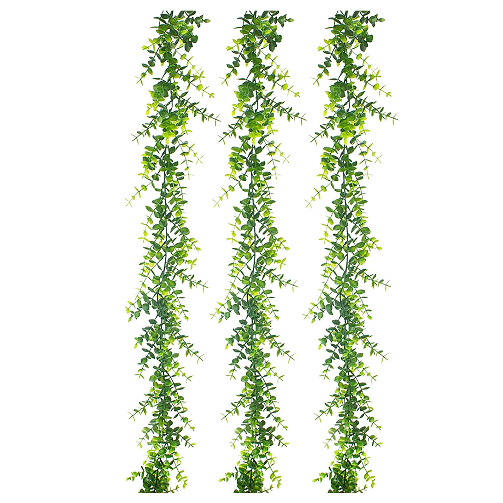 Vitdipy Greenery Garlands Fake Vines 5.91Ft Faux Hanging Plants for ...