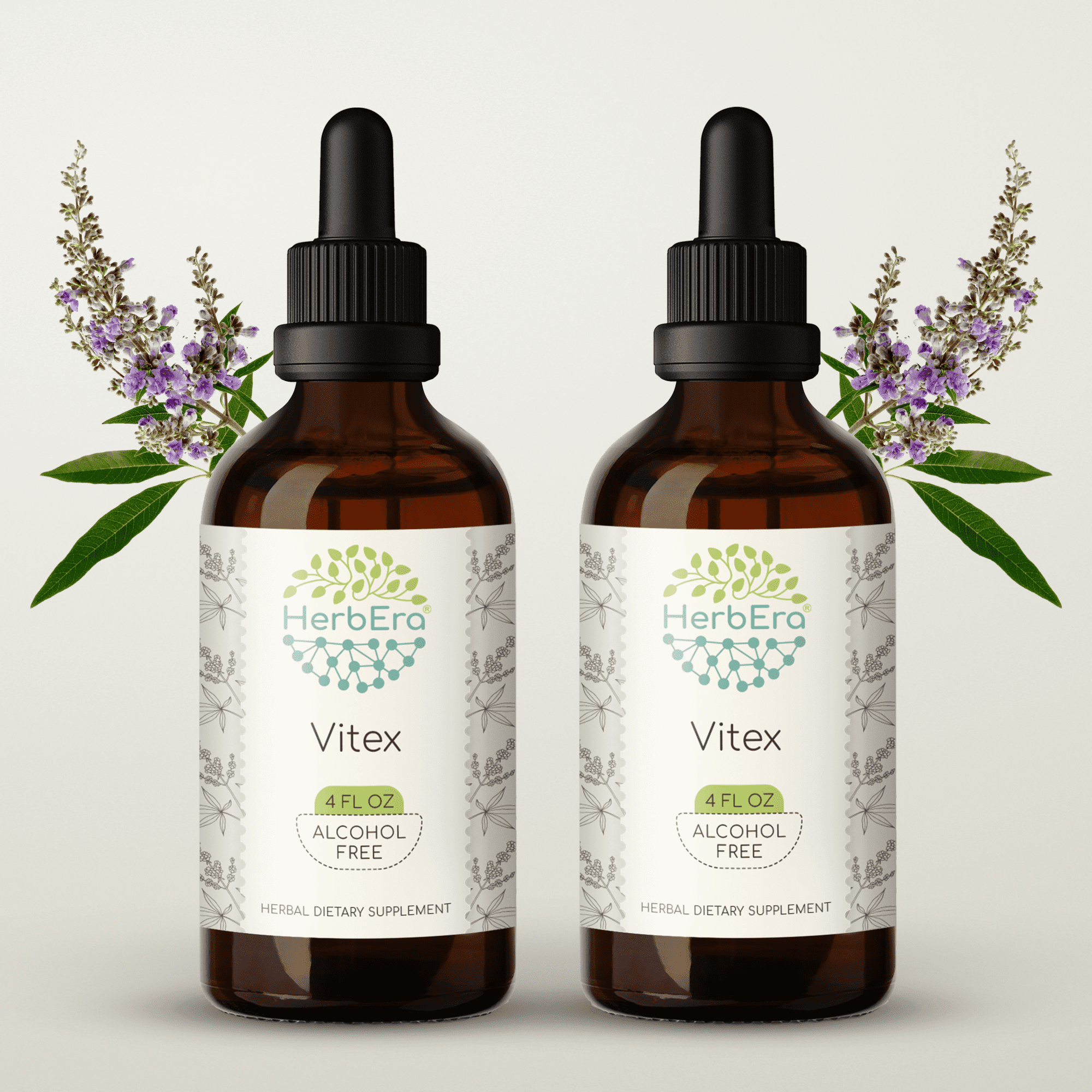 Vitex Alcohol-FREE Herbal Extract Tincture, Super-Concentrated Vitex ...