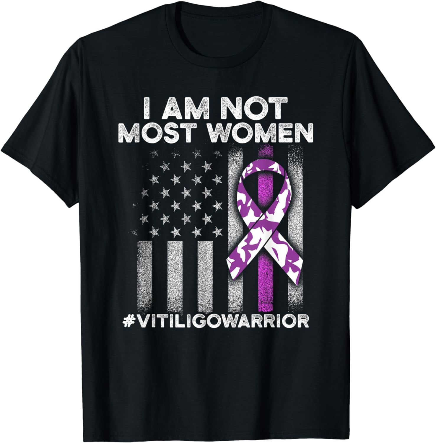 Vitiligo Awareness Most Women Vitiligo Awareness Cotton T Shirt