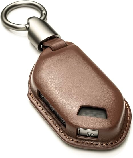 Vitodeco 3D Premium Genuine Leather Smart Key Fob Case Compatible with ...