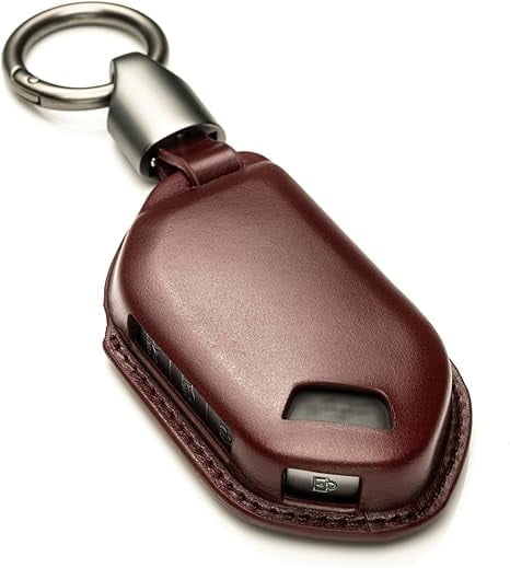 Vitodeco 3D Premium Genuine Leather Smart Key Fob Case Compatible with ...