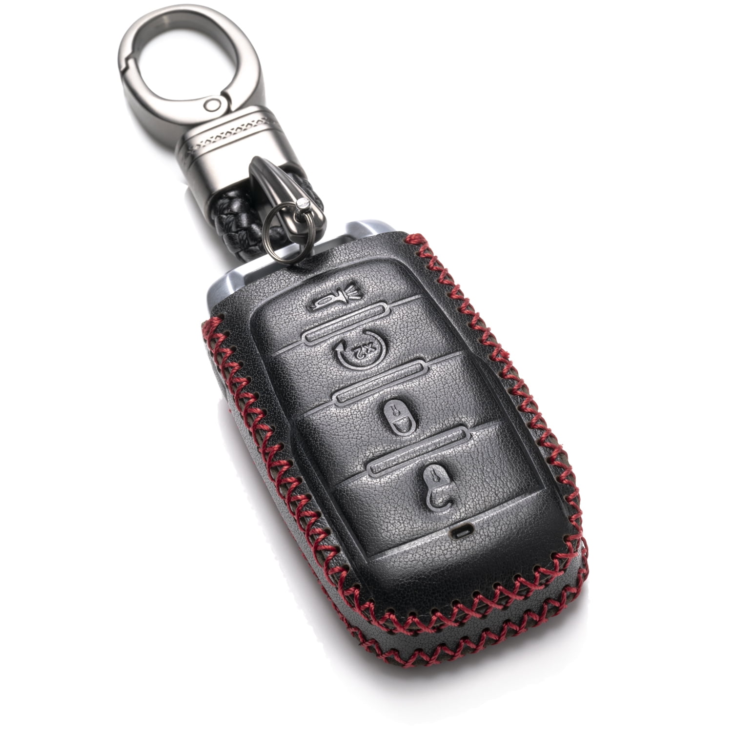 Vitodeco Genuine Leather Keyless Entry Remote Control Smart Key Case ...