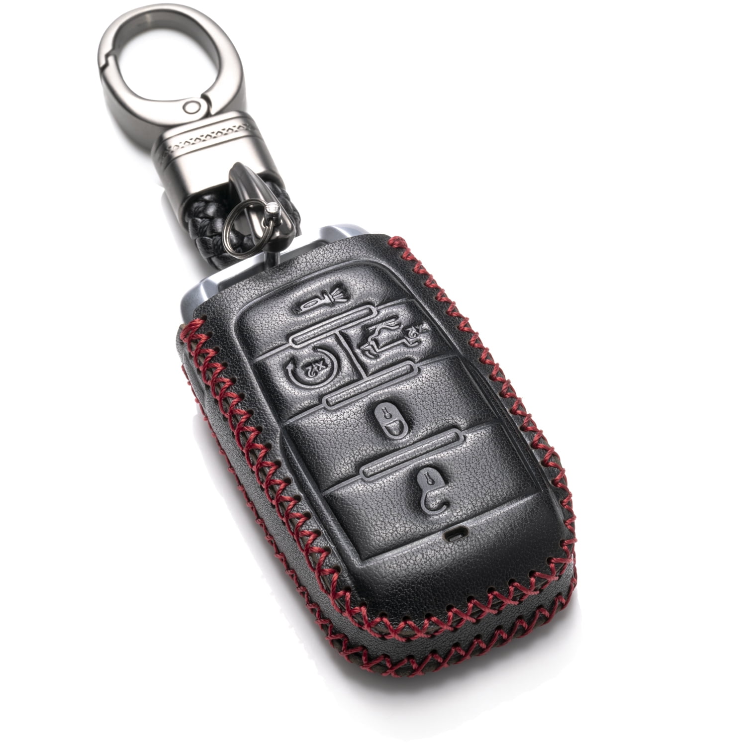 Vitodeco Genuine Leather Keyless Entry Remote Control Smart Key Case ...