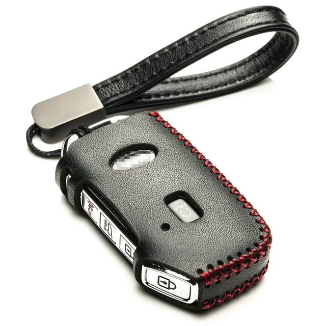 Vitodeco Genuine Leather Smart Key Fob Case Compatible for Kia Soul ...