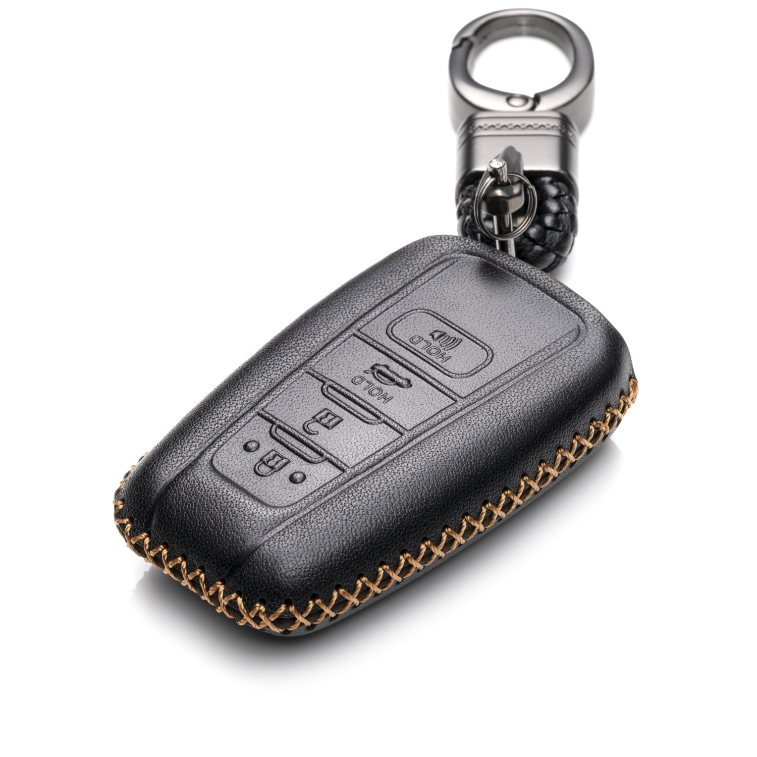 Vitodeco Genuine Leather Smart Key Fob Case Compatible with Toyota Rav4 ...