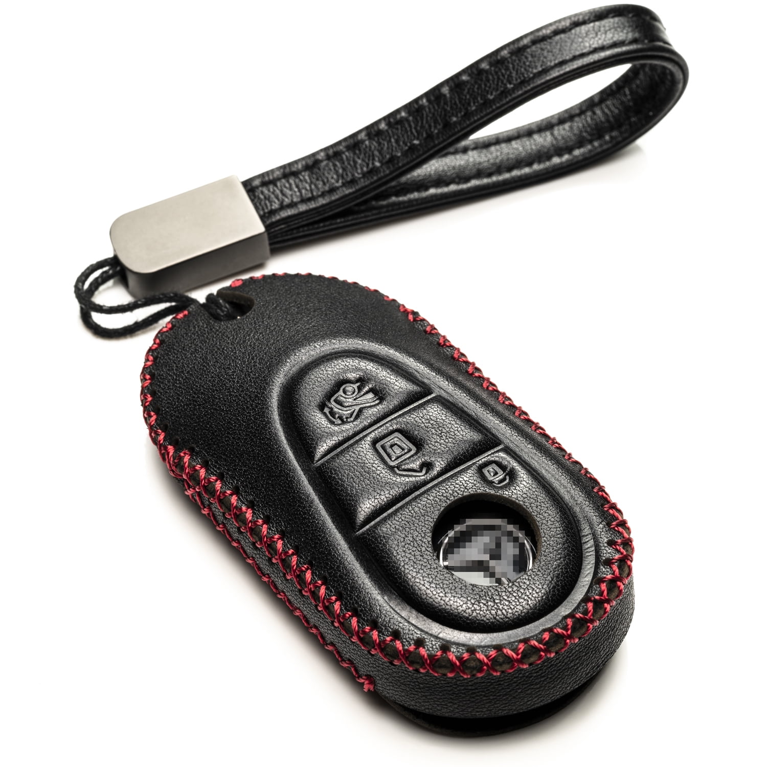 Vitodeco Genuine Leather Smart Key Fob Case Compatible for Mercedes ...