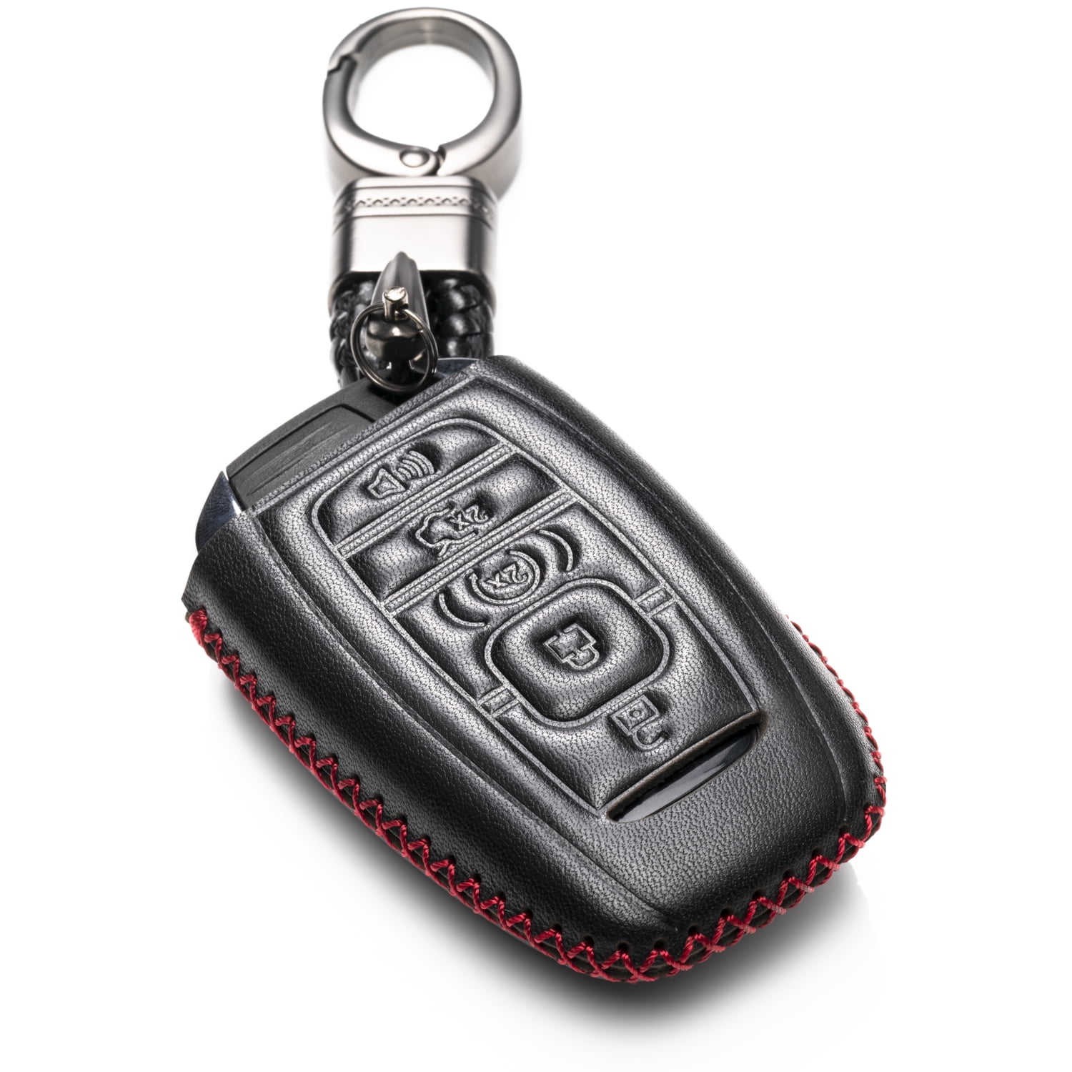 Vitodeco Genuine Leather Smart Key Fob Case Cover Compatible with ...