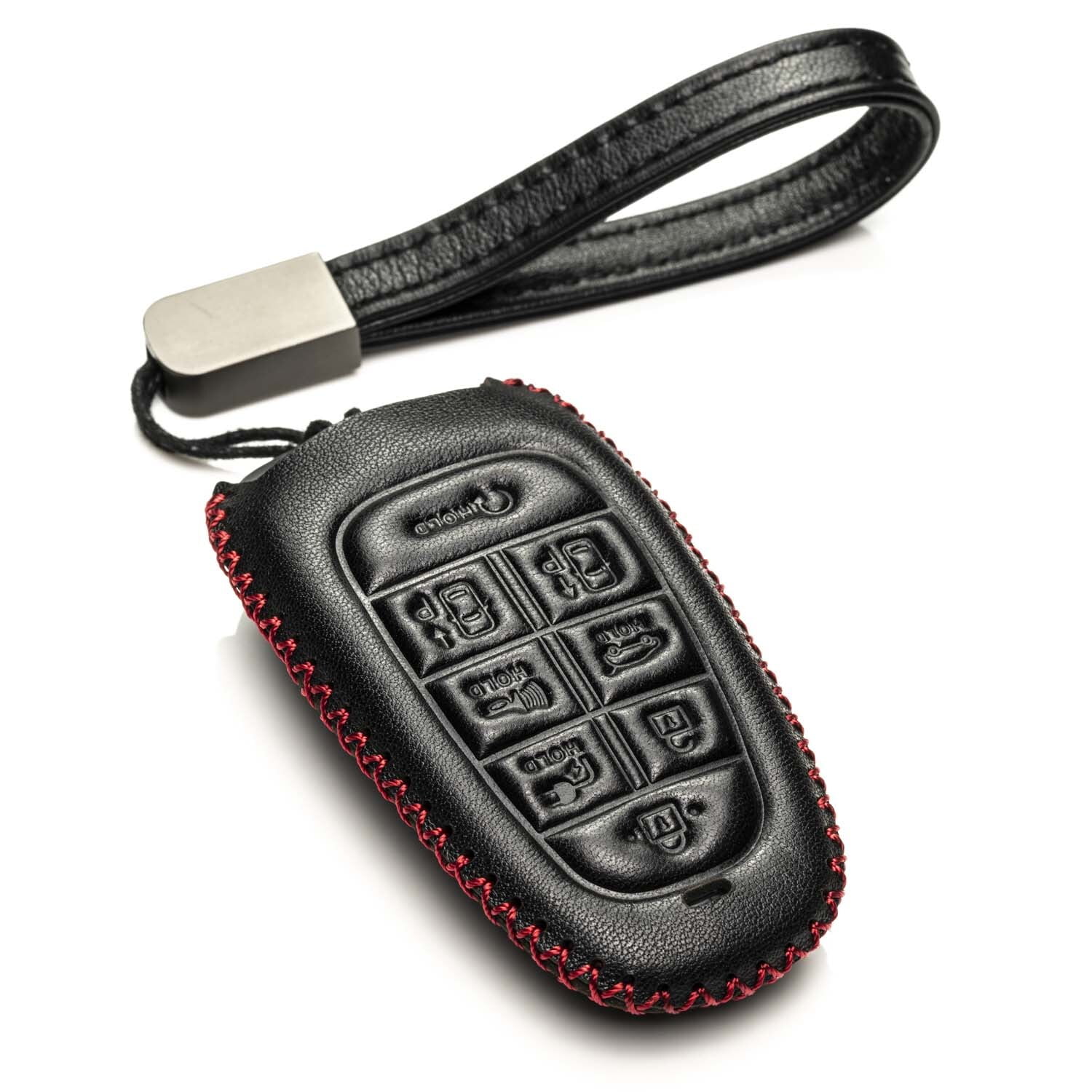Vitodeco Genuine Leather Smart Key Fob Case Cover Compatible with ...