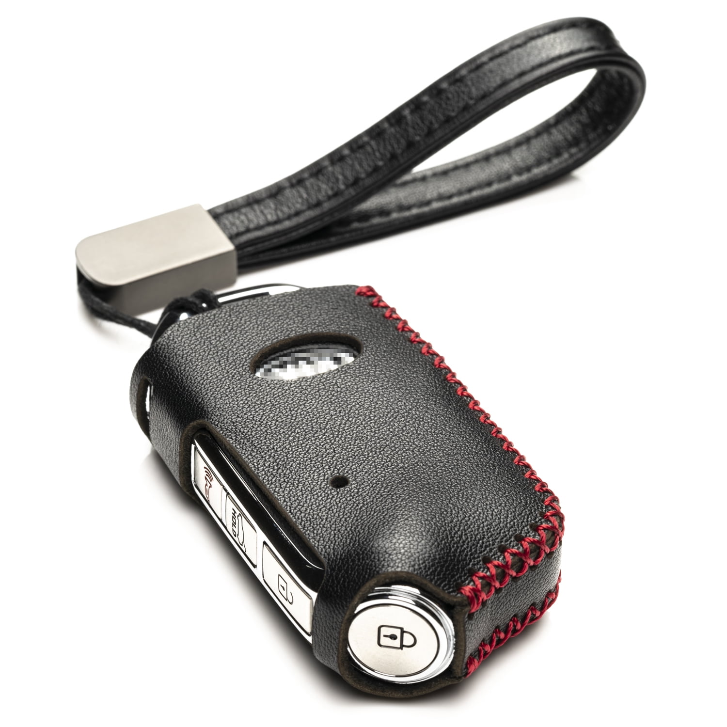 Vitodeco Genuine Leather Smart Key Fob Case Cover Compatible with Kia ...