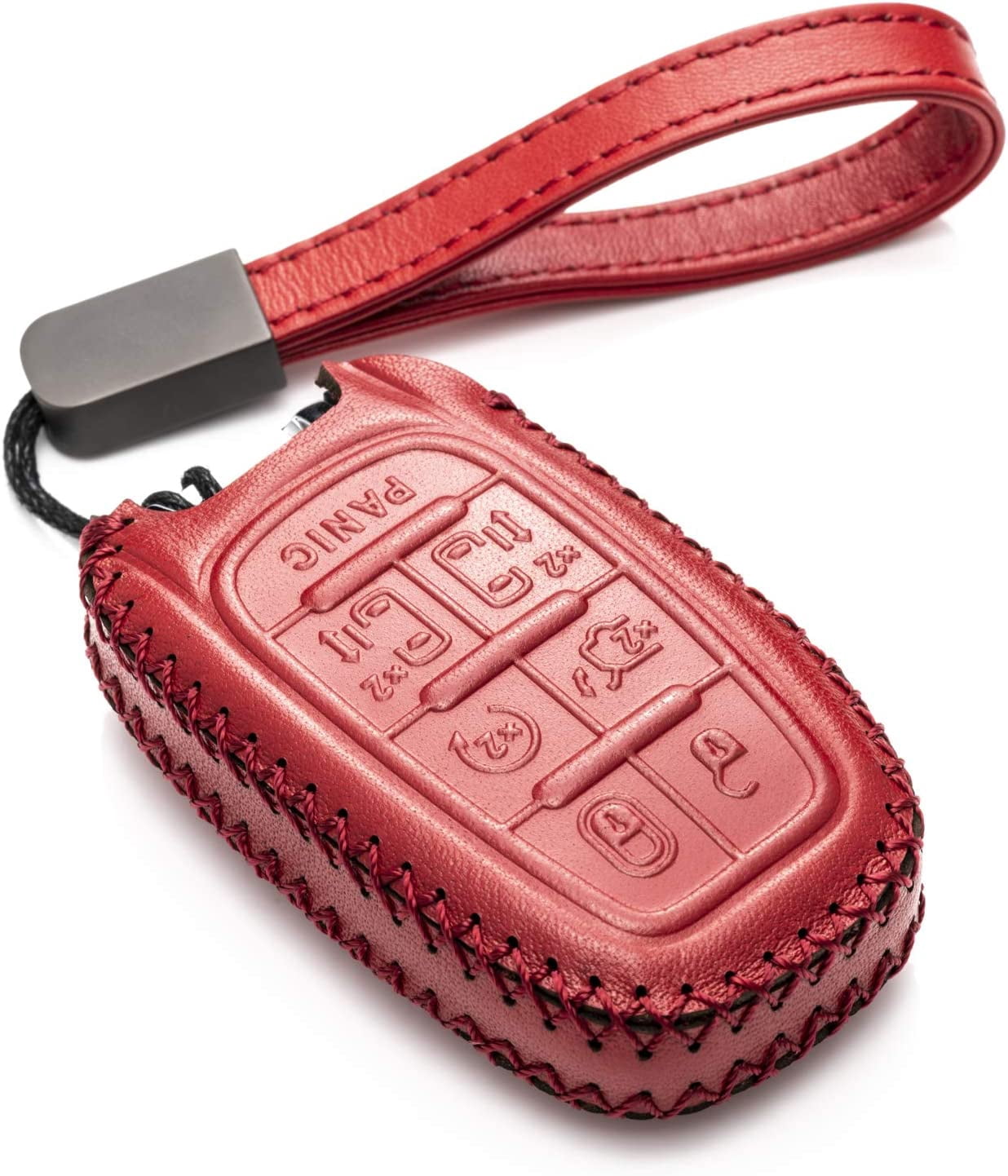 Vitodeco Genuine Leather Smart Key Fob Case Cover Protector with ...