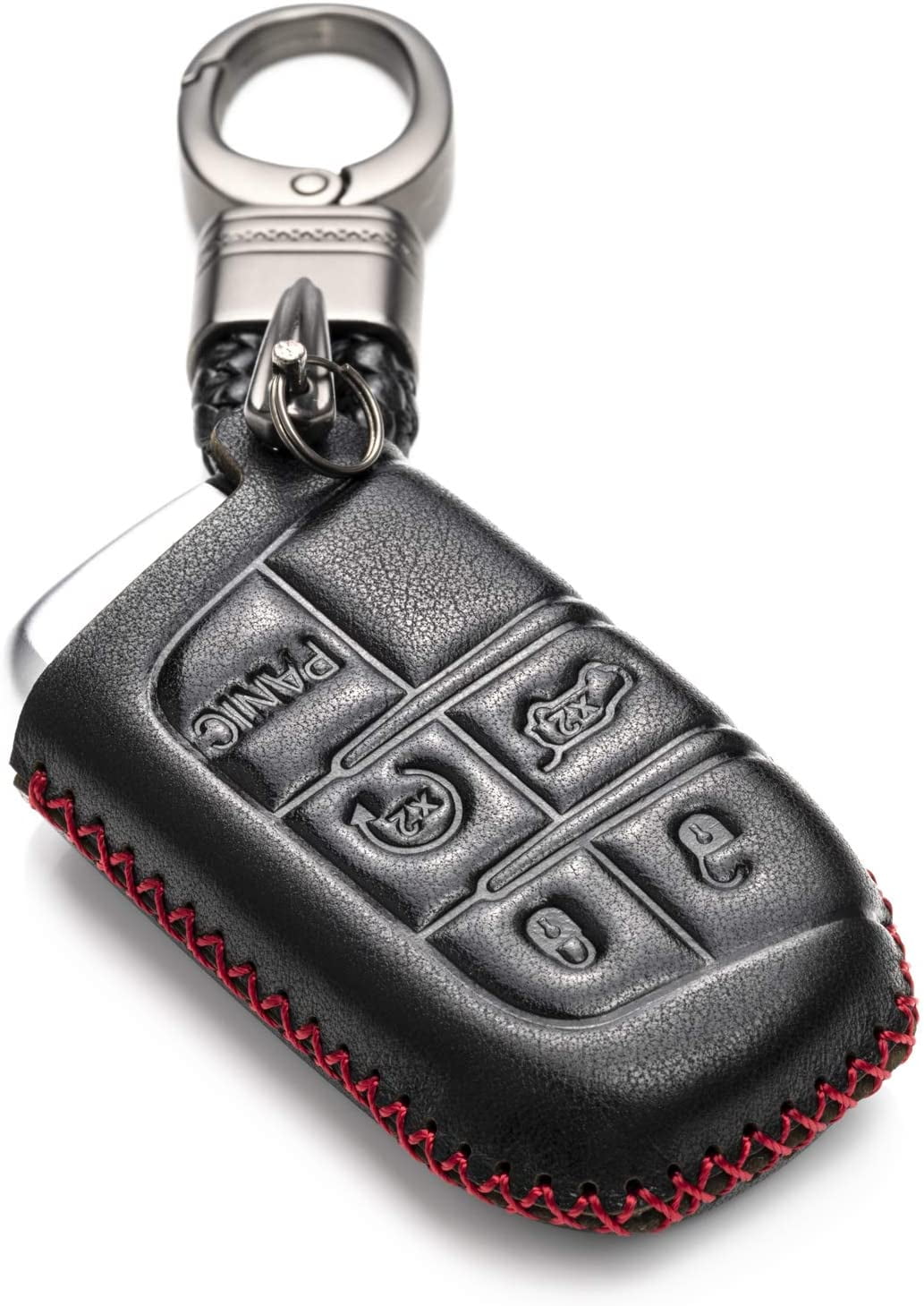 Vitodeco Genuine Leather Smart Key Keyless Remote Entry Fob Case Cover ...
