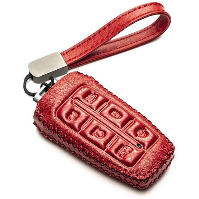 Vitodeco Leather Smart Key Fob Case Cover Protector Compatible with ...
