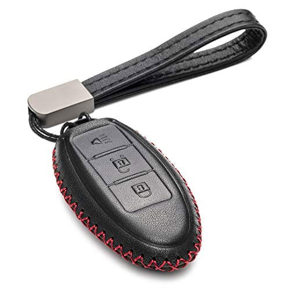 Vitodeco Leather Smart Key Fob Case Compatible with Nissan Versa ...