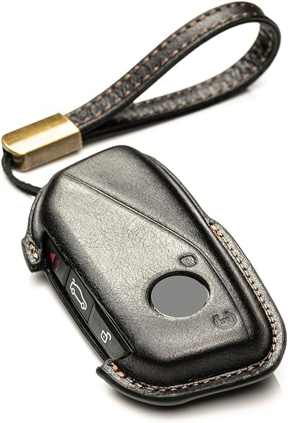 Vitodeco Superior Leather Key Fob Case Compatible for BMW X5, BMW X6 ...