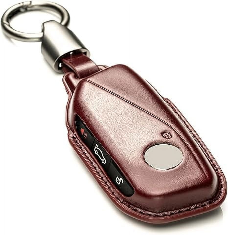 Vitodeco Superior Leather Key Fob Case Compatible for BMW X5, BMW X6 ...