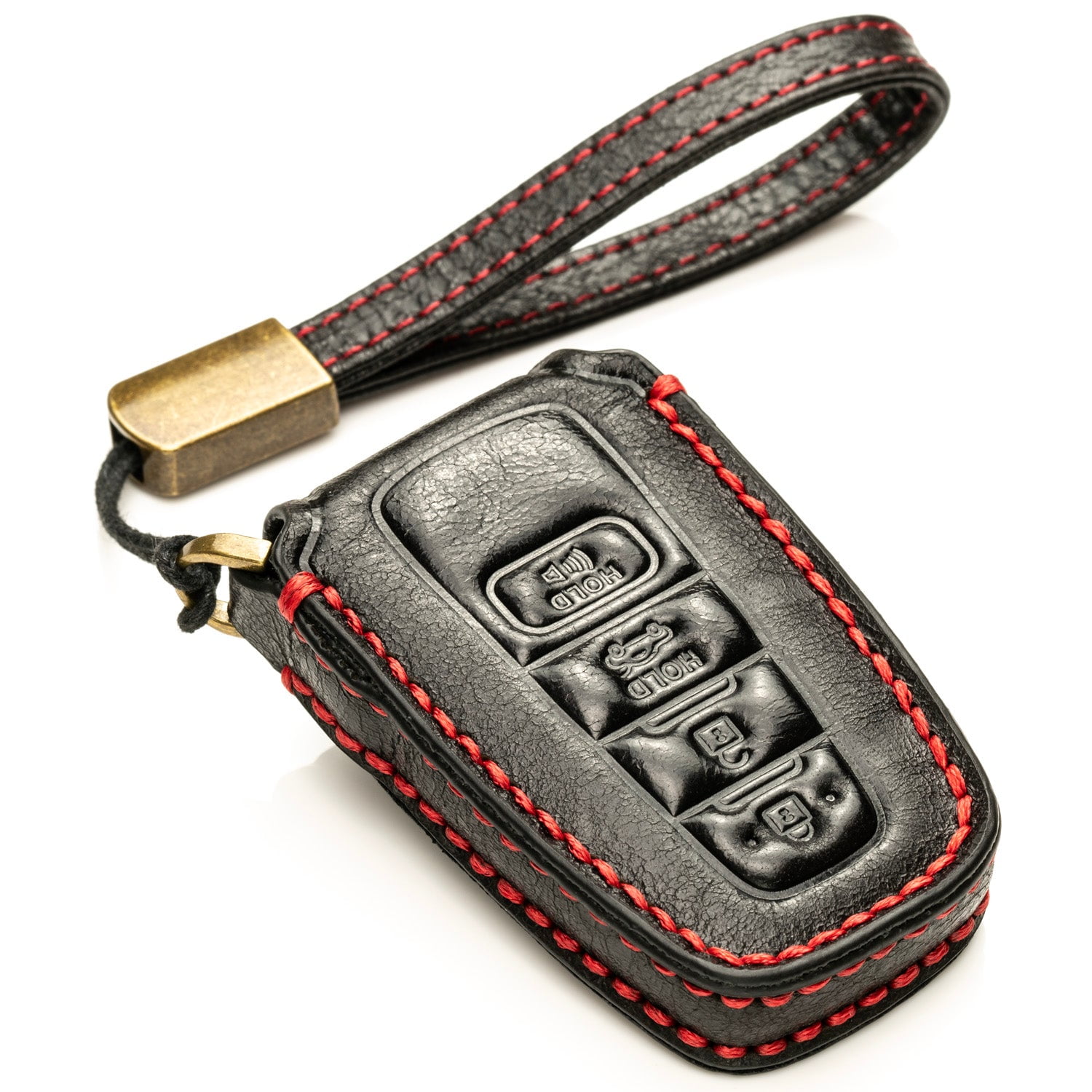 Vitodeco Superior Leather Key Fob Case Compatible for Toyota Rav4 ...