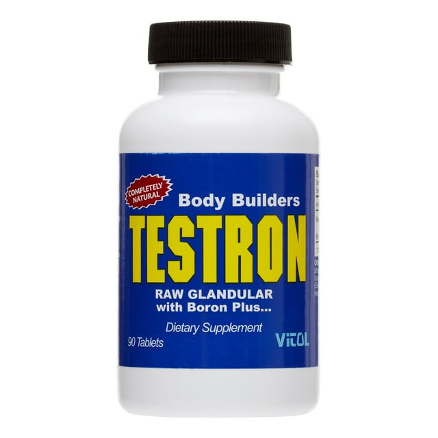 Vitol Testron Glandular Body Builders, Energy Support, 90 Ct - Walmart.com