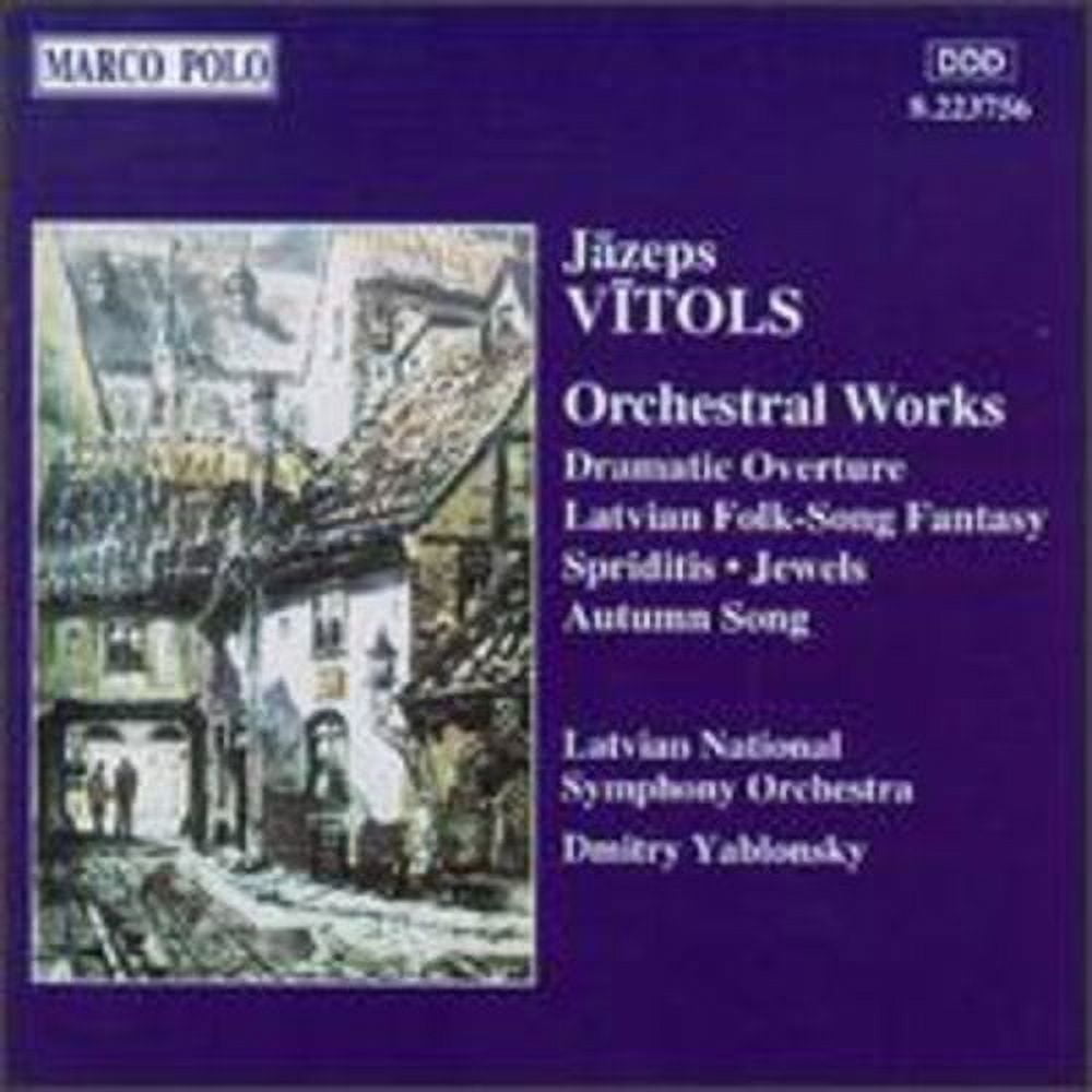 Vitols / Yablonsky / Latvian National Orchestra - Orchestral Works ...