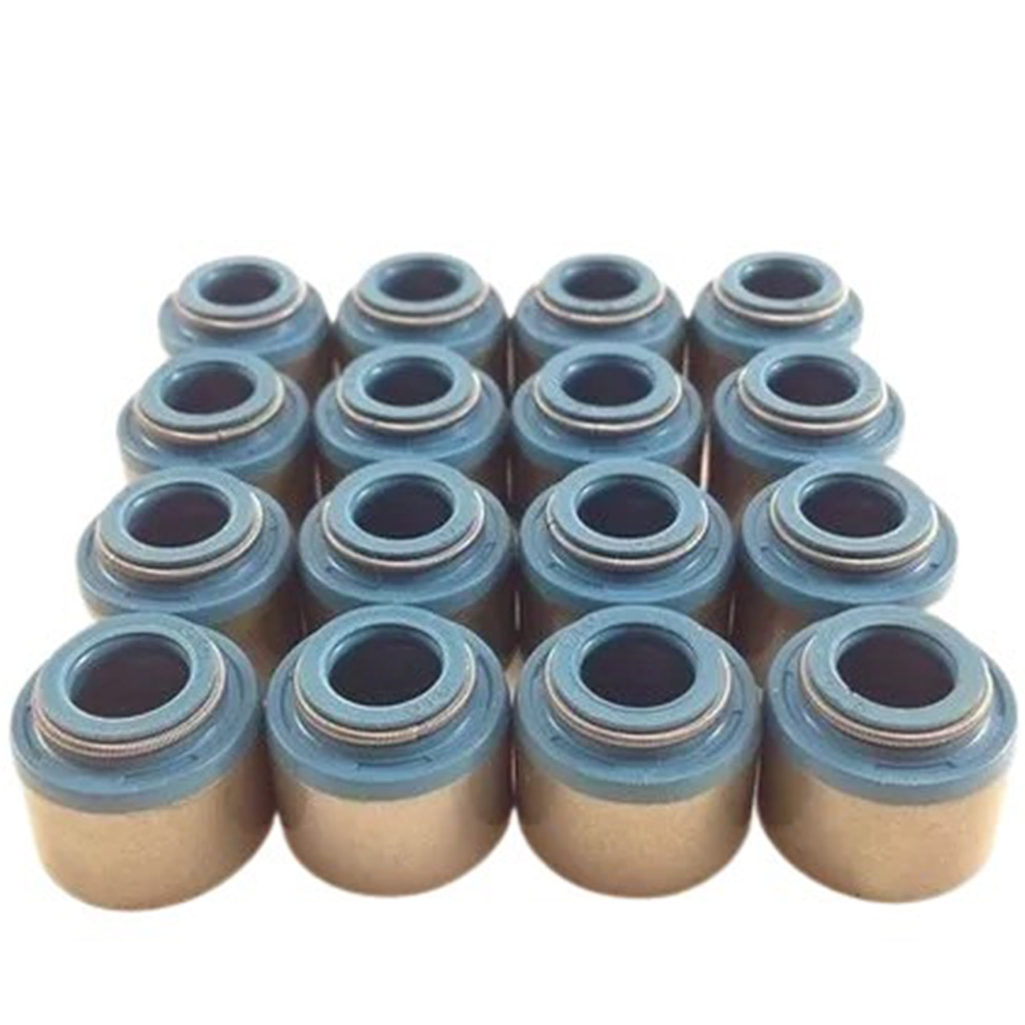 Viton Valve seals 11/32 X .500 METAL CLAD - Set of 16 - SBC BBC SBF ...