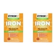 Vitron-C High Potency Iron Supplement with Vitamin for Adults, 60 ...